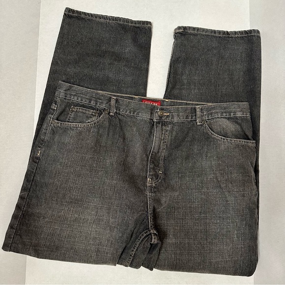 Chaps | Jeans | Chaps Mens Sz 42x32 Black 98 Straight Leg Denim Jeans ...